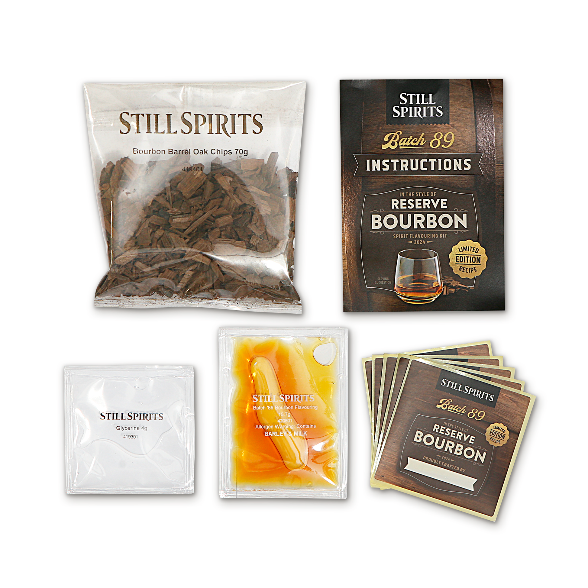 SS Batch '89 Reserve Bourbon Flavouring Kit – Bevieshop-AU