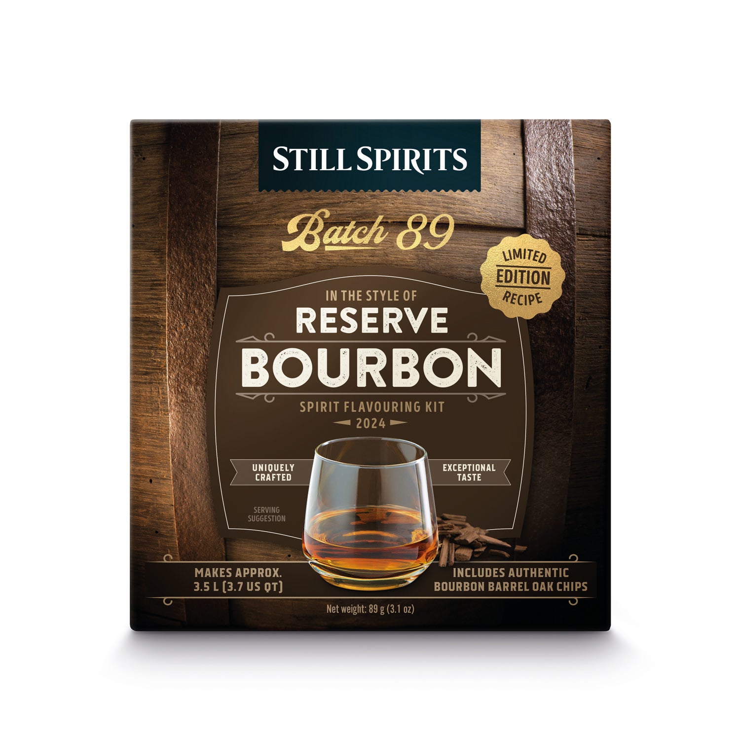 SS Batch '89 Reserve Bourbon Flavouring Kit – Bevieshop-AU
